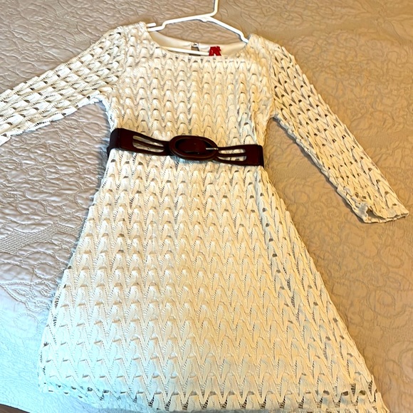 Red Camel | Dresses | Red Camel Cream Colored Medium Midi Dress With 34 ...